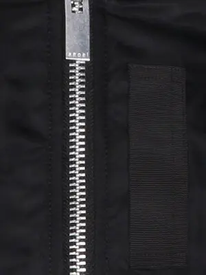 Sacai Nylon Bomber Jacket - Black