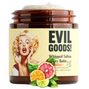 EVIL GOODS Whipped Grass-fed Beef Tallow Balm Citrus - One-color