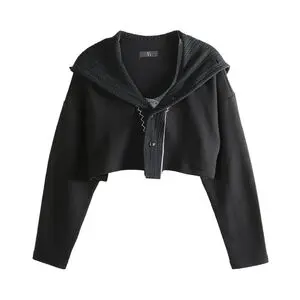 Y’s O Button Open S Hoodie Topcoat