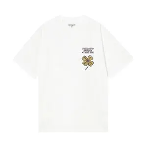 Carhartt Work In Progress Short-sleeve Clover T-shirt - White