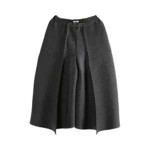 Issey Miyake Plaster Pleats Solid Pants