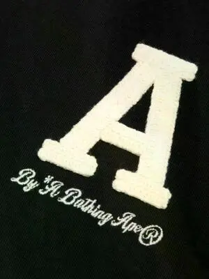 AAPE BY *A BATHING APE Appliqué T-shirt - Black