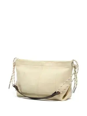 Bimba Y Lola Embossed-logo Shoulder Bag