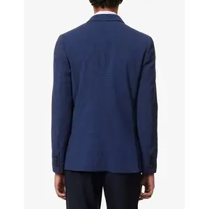 Paul Smith Textured Notch-lapels Stretch-wool Blazer