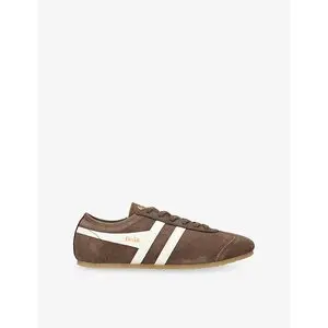 Gola Cleora Suede Trainers - Dark Brown