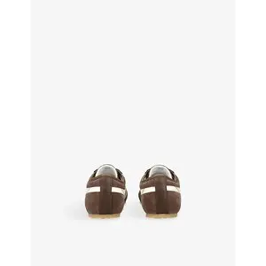 Gola Cleora Suede Trainers - Dark Brown