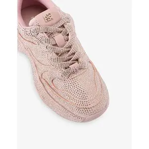 Kurt Geiger Luster Woven Trainers