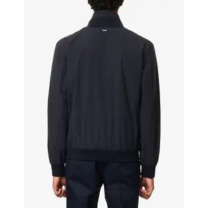Corneliani Regular-fit High-neck Stretch-woven Jacket