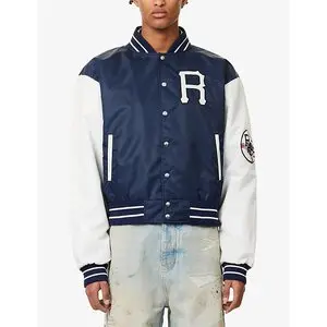 Rhude Contrast-sleeves Shell Jacket