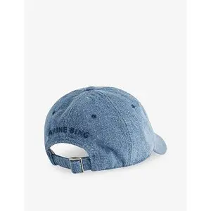 ANINE BING Jeremy Denim Baseball Cap
