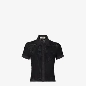 Fendi Military-inspired Shirt - Black