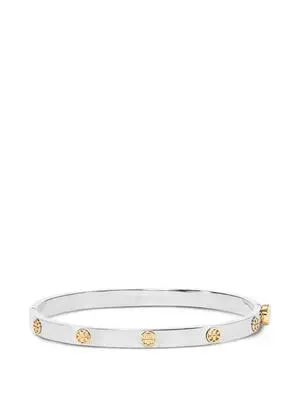 Tory Burch Icon Hinge Bracelet - Silver