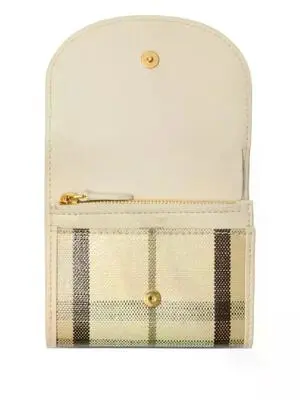 Burberry Highlands Wallet - Neutrals