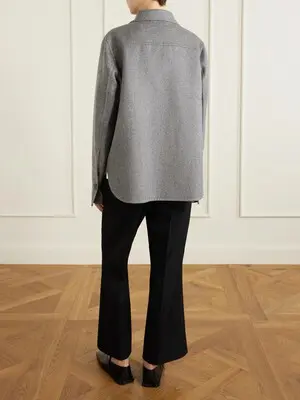 JIL SANDER Cashmere-felt Shirt Jacket