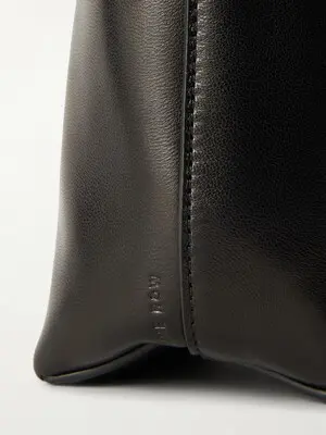 THE ROW N/s Park Textured-leather Shoulder Bag
