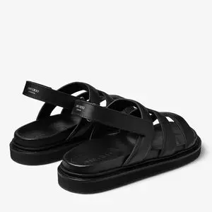 JIMMY CHOO Cove Box Calf Leather Sandal