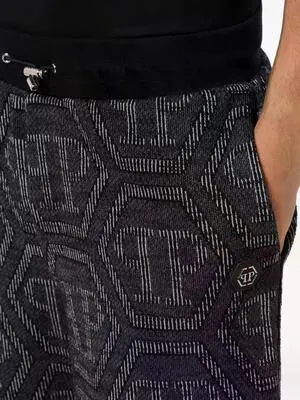 Philipp Plein Monogram Pattern Shorts