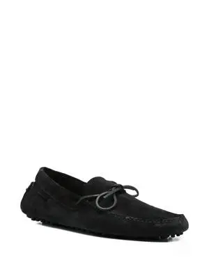 TOM FORD Suede Tie Loafers