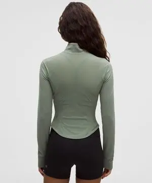 Lululemon Define Mesh-back Jacket - Willow Leaf