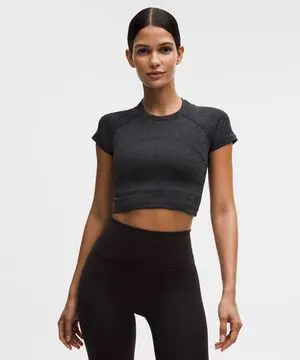 Lululemon Cropped Performance Tops For Women