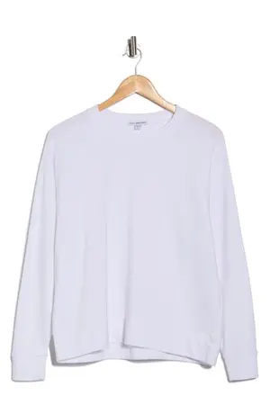 JAMES PERSE Cotton French Terry Relaxed Sweater
