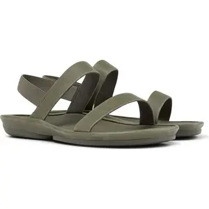 Camper Right Isla Slingback Sandal - Medium Green