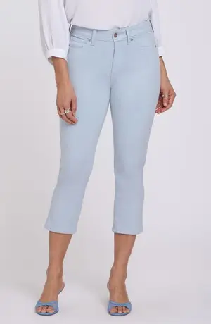NYDJ Chloe Cool Embrace® Side Slit Capri Jeans