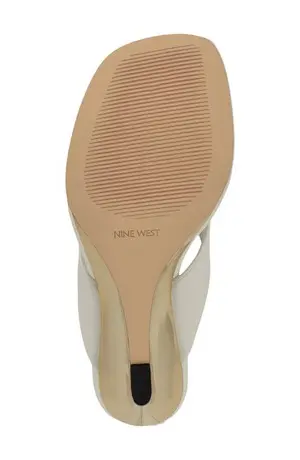 Nine West Presa Wedge Flip Flop - White