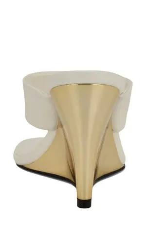 Nine West Presa Wedge Flip Flop - White