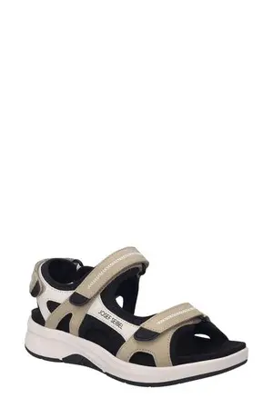 Josef Seibel Estelle 02 Platform Wedge Sandal - Beige