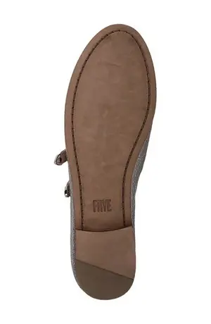 Frye Carson Mary Jane Flat - Gunmetal
