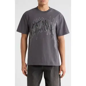 PACSUN Beaded Graphic T-shirt