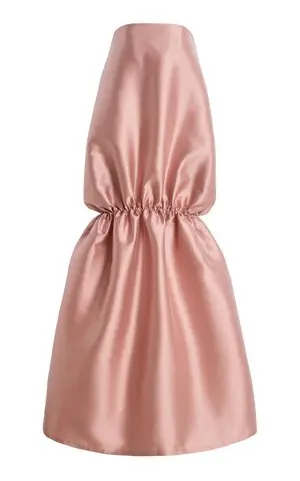 GRETA CONSTANTINE Riedel Strapless Gown - Pink