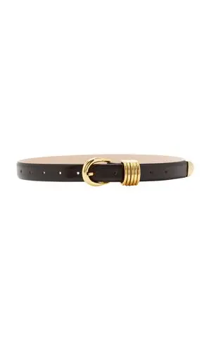 DEHANCHE Hollyhock Leather Belt - Brown