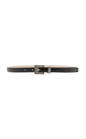 DEHANCHE The Lottie Suede Belt - Black