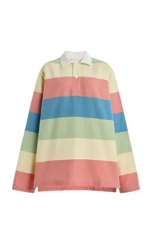 MARRAKSHI LIFE Cotton Rugby Shirt - Multi