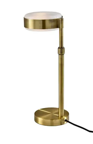 ADESSO Linis Table Lamp - Antique Brass