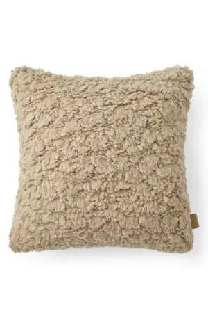 UGG Shira Fleece Accent Pillow - Mustard Seed