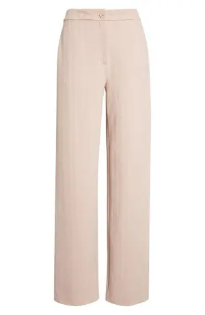 Emporio Armani Chevron Stretch Cotton Blend Jersey Pants