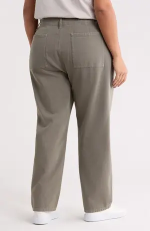 Eileen Fisher Garment Dyed Utility Pants