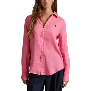 Polo Ralph Lauren Linen Shirt - Pink