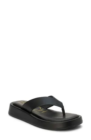 Matisse Mallorca Platform Flip Flop - Black