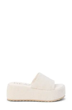 Matisse Pismo Platform Wedge Sandal - Silver Speckle