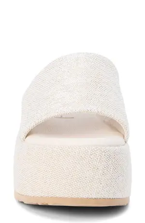 Matisse Pismo Platform Wedge Sandal - Silver Speckle