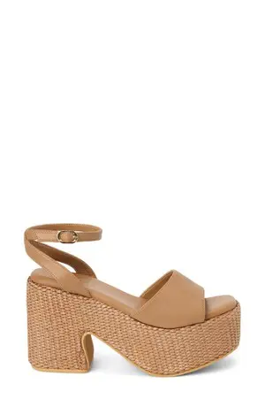 Matisse Arden Platform Sandal - Cognac