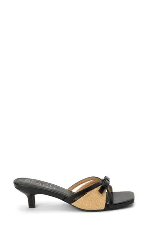 Matisse Porter Kitten Heel Sandal - Black