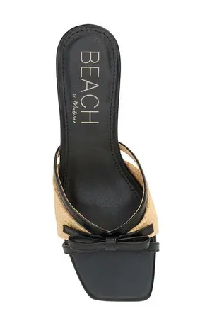 Matisse Porter Kitten Heel Sandal - Black