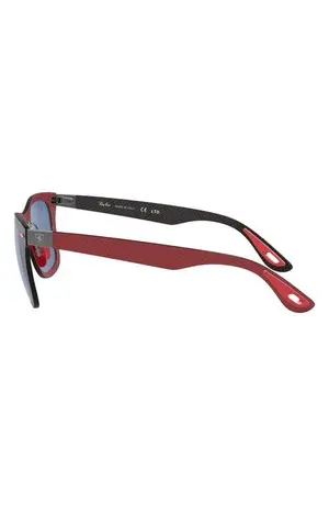 Ray-ban 52mm Square Sunglasses - Carbon/allutex Red/blue