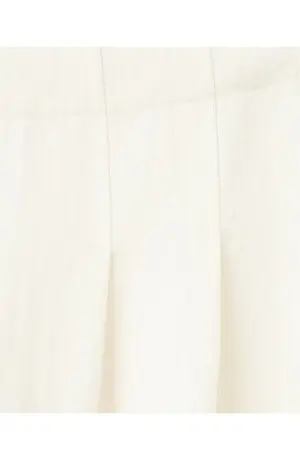 Mango Pleated Straight Leg Trousers
