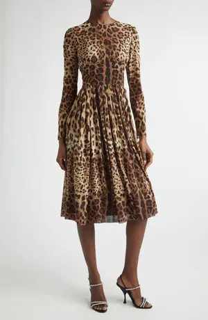 Animal Print Day Dresses